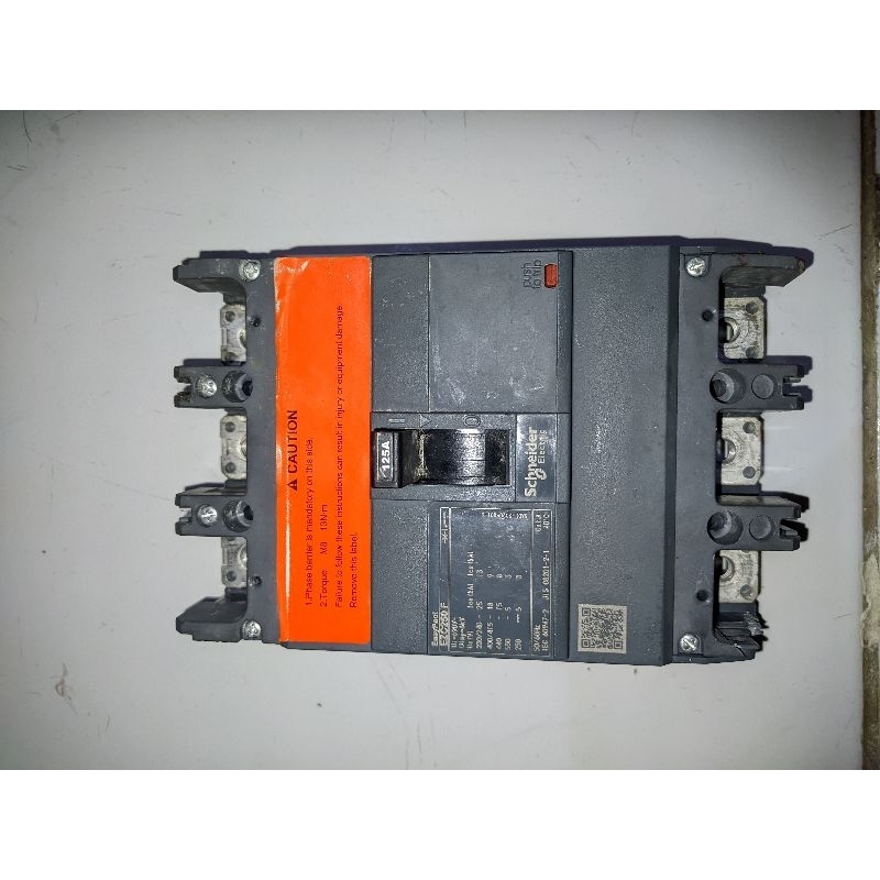 Jual MCCB 3 PHASE 125A | Shopee Indonesia