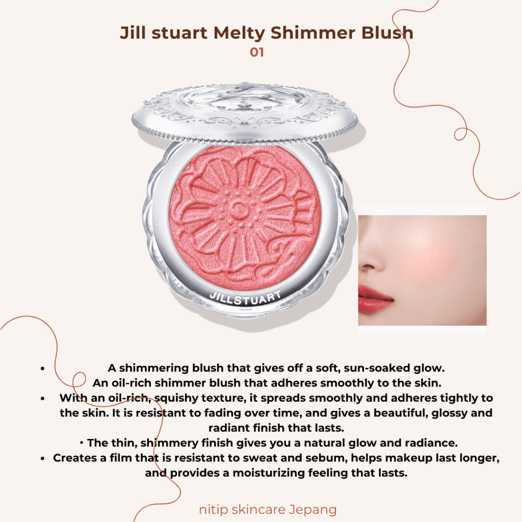 Jual PO Jepang-- Jill stuart melty shimmer blush original jill stuart ...
