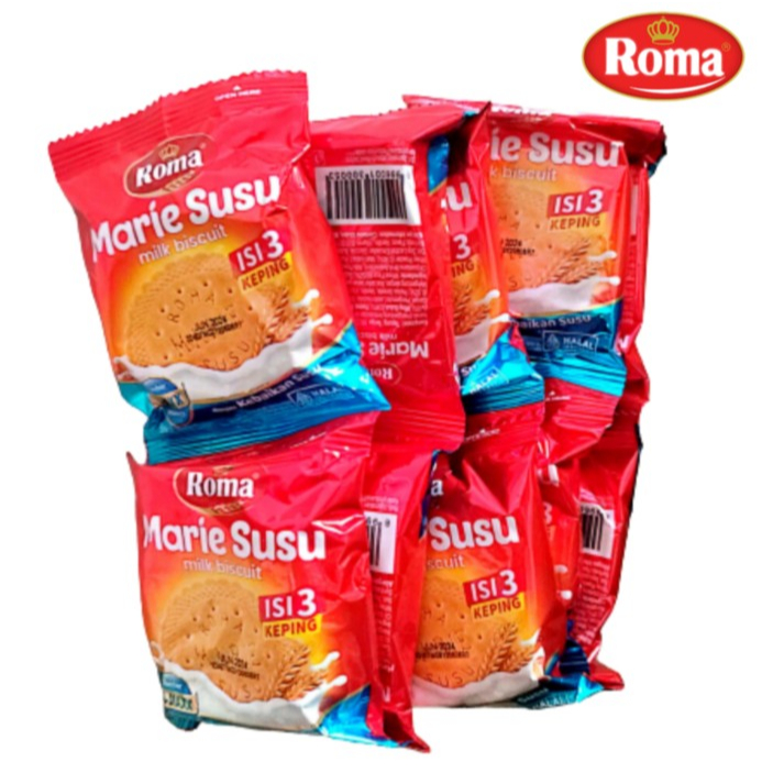 Jual Roma Marie Susu Renceng isi 10 Bungkus Exp Feb 2025 | Shopee Indonesia