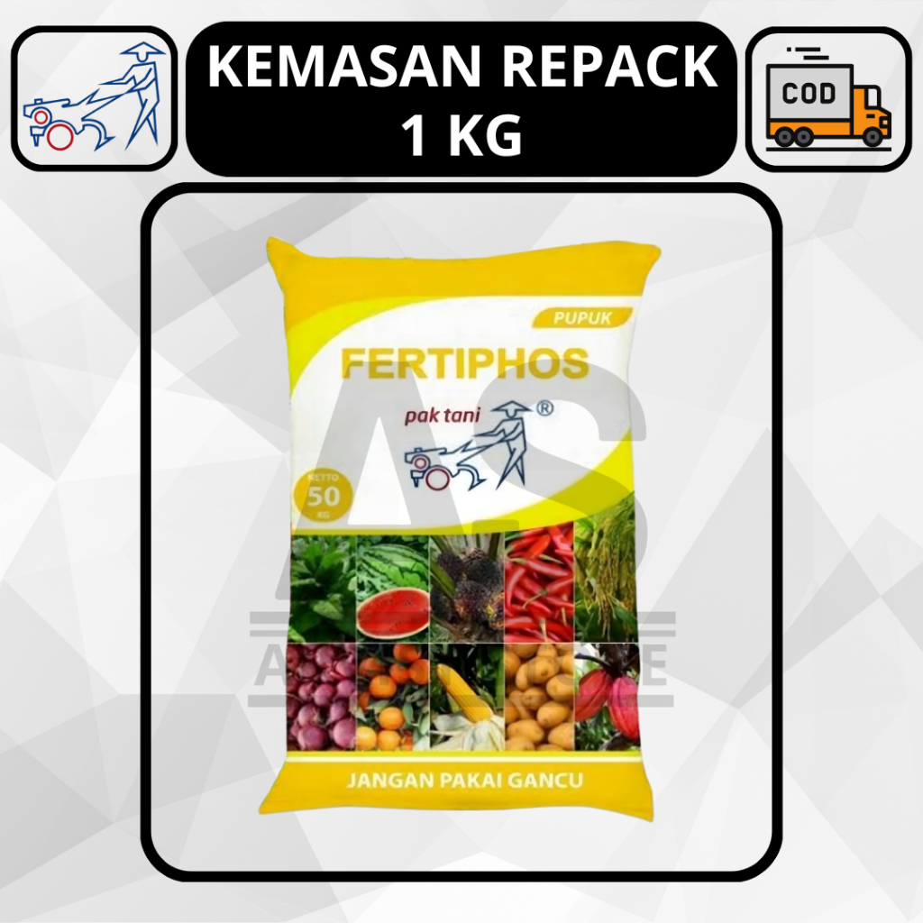 Jual Pupuk Fertiphos Kuning Kemasan Repack 1 Kg Phosgro Saprotan Utama ...