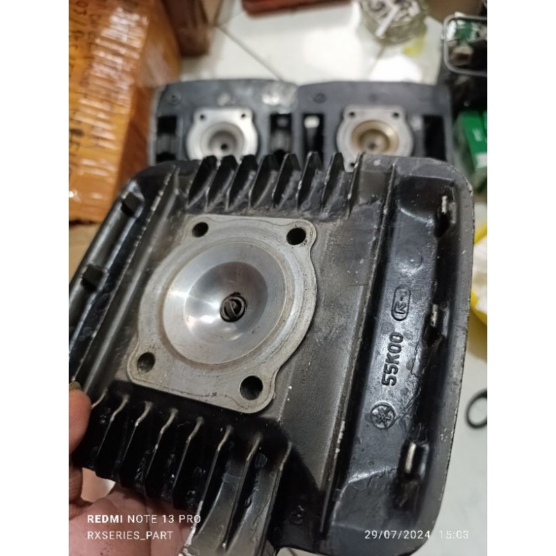 Jual HEAD 55K RX Z RXZ RZR Y3 RARE SIRIP TEBAL ORIGINAL COPOTAN 2ND ...