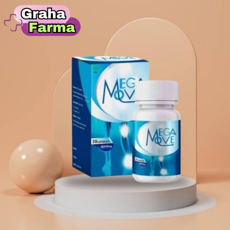 Jual Megamove Original Obat Nyeri Sendi & Tulang Mega Move Asam Urat ...