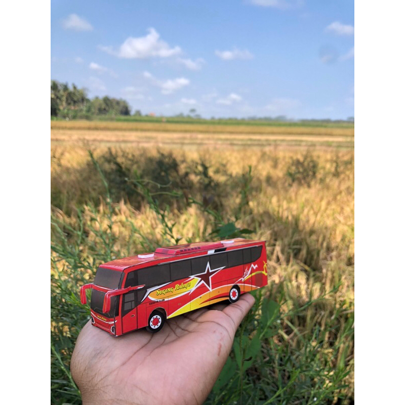 Jual Miniatur Jetbus 5 Sugeng Rahayu | Shopee Indonesia