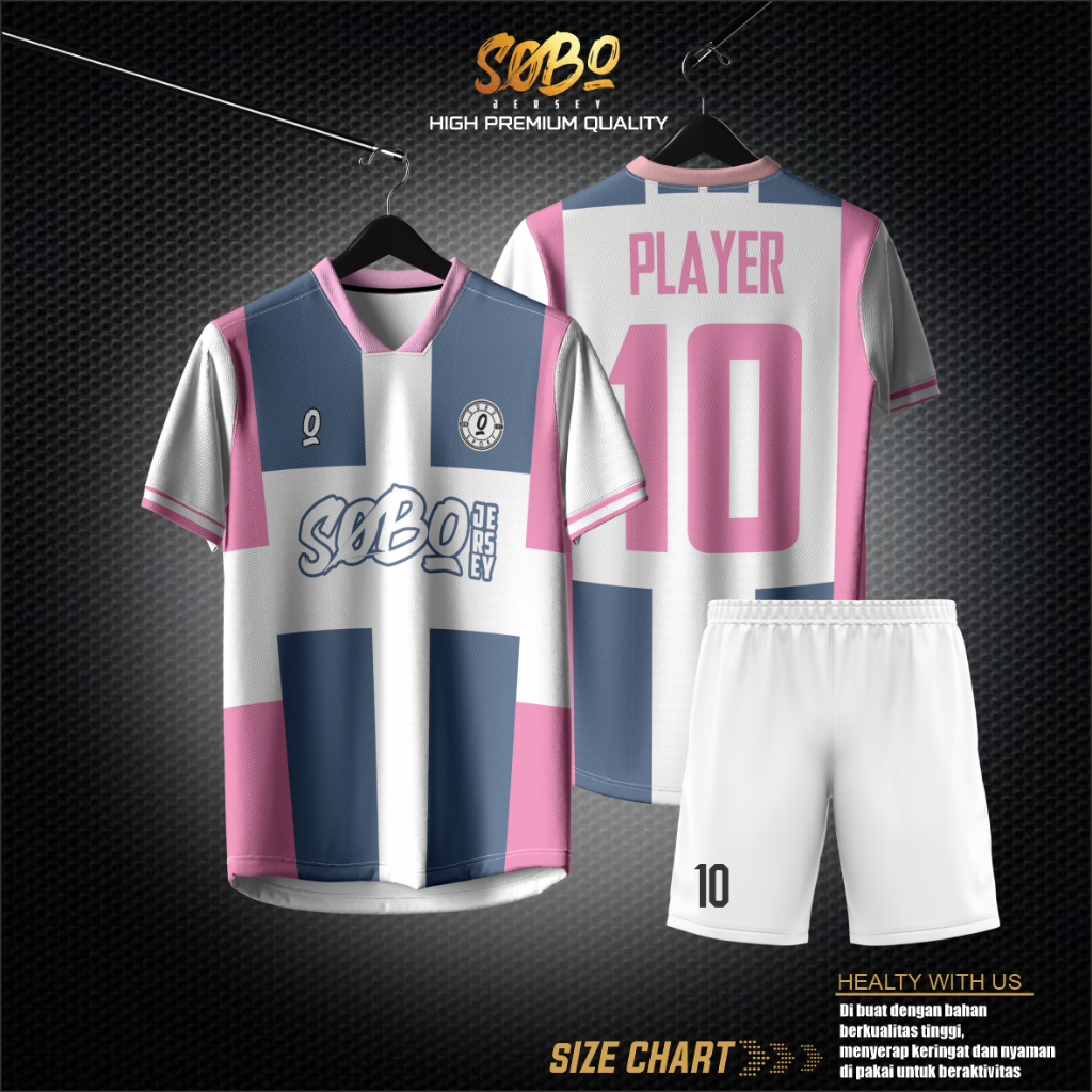 Jual JERSEY FUTSAL / SEPAKBOLA FREE CUSTOM NAMA NOMER PUNGGUNG LOGO ...