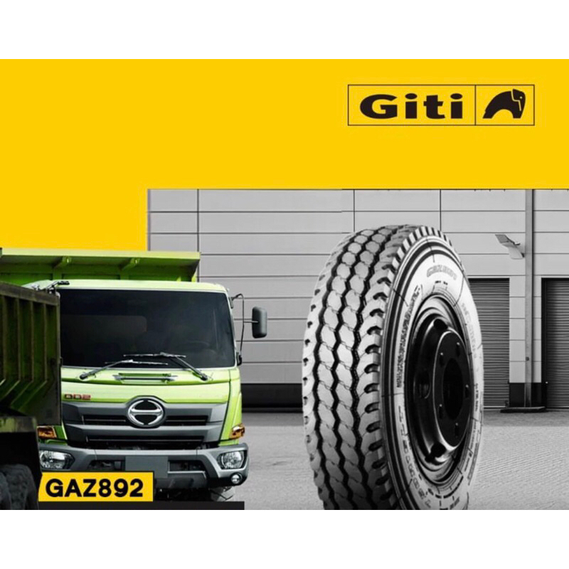 Jual ban truck 1100 20 Giti Gaz892 ban truk kawat radial 11.00 R20 ...