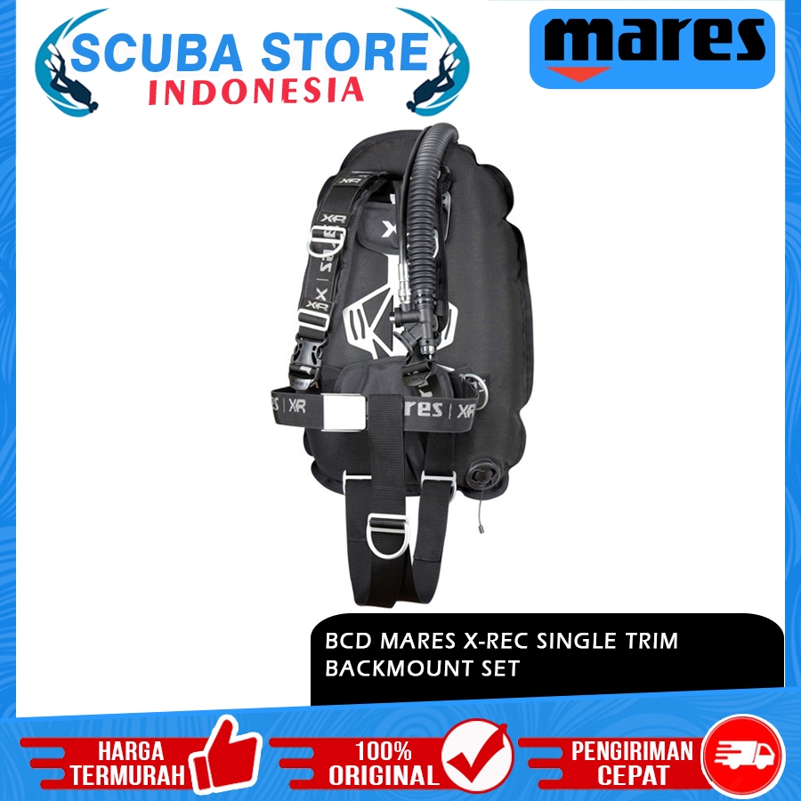 Jual BCD Mares XR-Rec Single Trim Set Back Buoyancy Technical Scuba ...