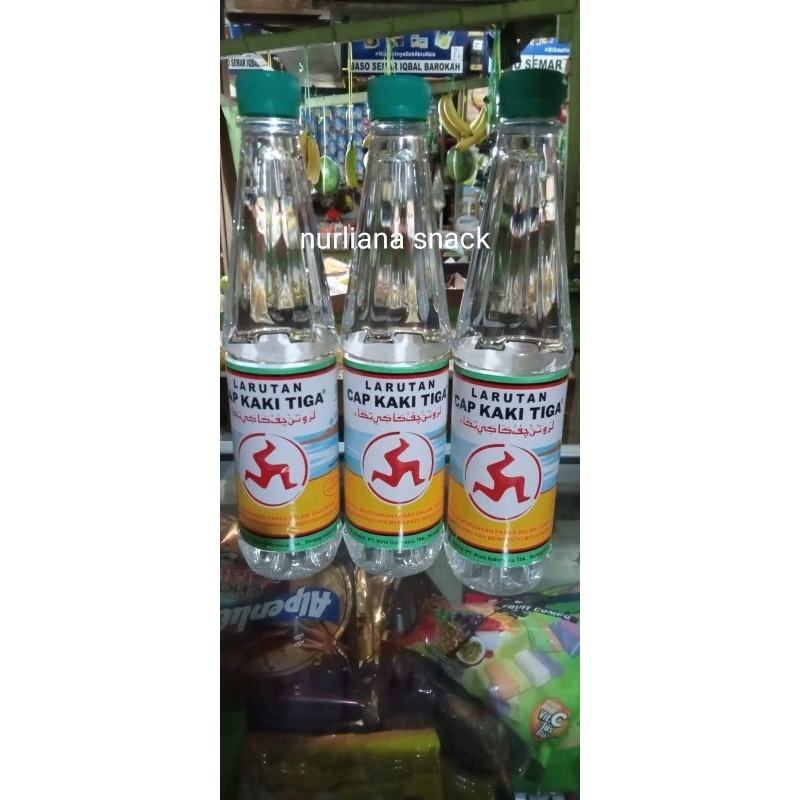 Jual Larutan cap kaki 3 kemasan botol 500ml | Shopee Indonesia