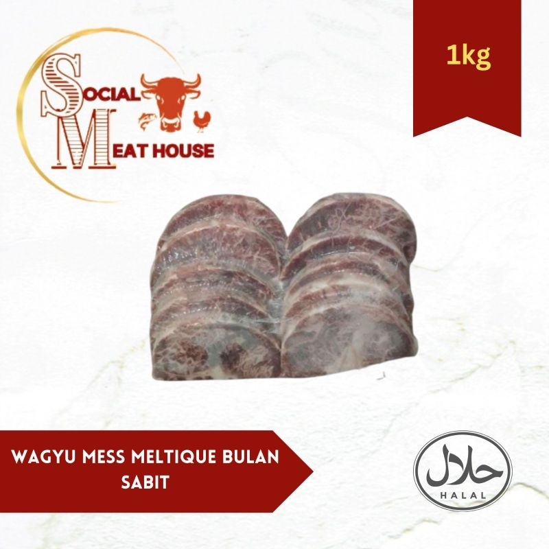 Jual Premium Beef Wagyu Mess Meltique Bulan Sabit (1000gr) | Shopee ...