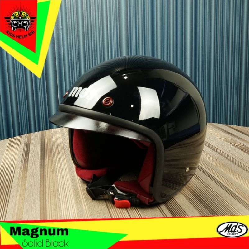 Jual MDS MAGNUM ORIGINAL | Helm MDS Magnum Retro | Shopee Indonesia