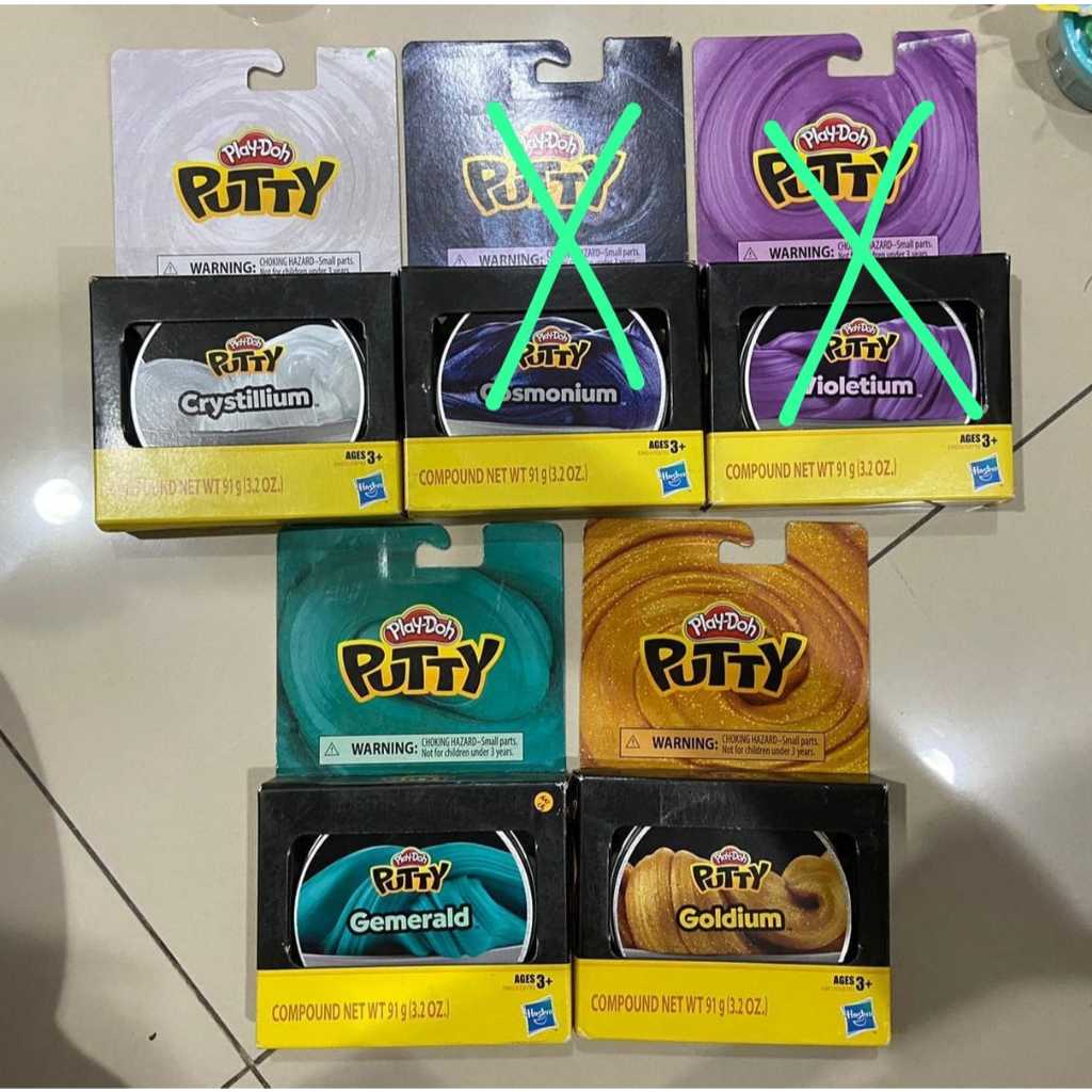 Jual Playdoh Putty Slime Compound Single 91gr | Shopee Indonesia