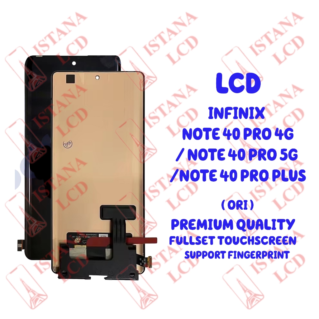 Jual Grosir LCD Infinix Note 40 Pro 4G / Note 40 Pro 5G / Note 40 Pro ...