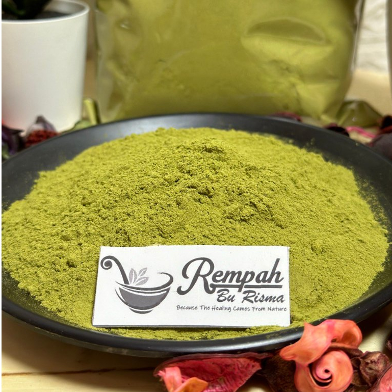 Jual Daun kelor Bubuk Hijau 500 gram Rempah Bu Risma | Shopee Indonesia