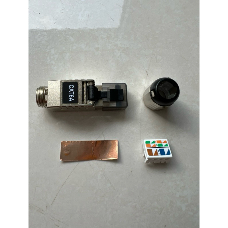 Jual RJ45 CAT6A/7 INDUSTRIAL CONNECTOR ETHERNET ETHERCAT PROFINET REUSABLE | Shopee Indonesia