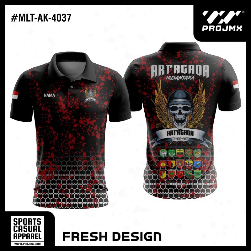 Jual PROJMX - KAOS JERSEY FULL PRINTING ARTAGADA (BISA CUSTOM) | Shopee ...