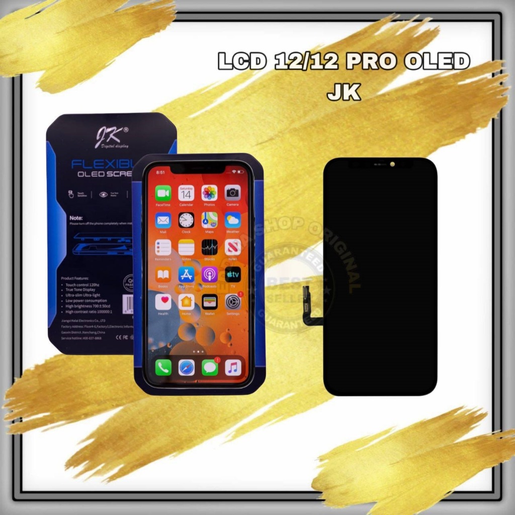 Jual LCD TOUCHSCREEN 12/12 PRO OLED JK ORIGINAL BARU | Shopee Indonesia