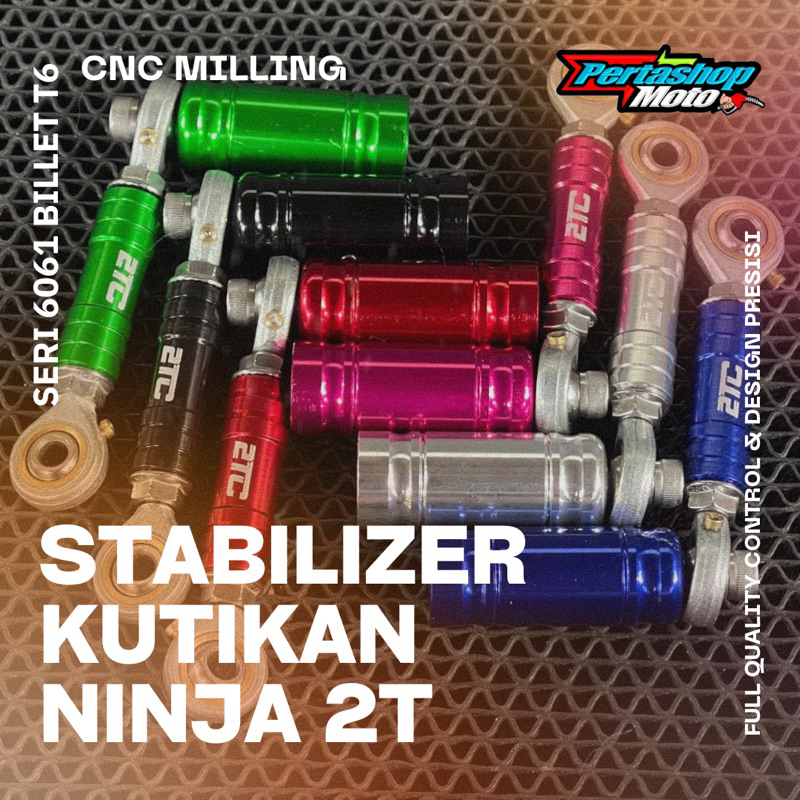 Jual STABILIZER KUTIKAN NINJA R NINJA RR 2TC ALUMUNIUM KUTIKAN | Shopee ...