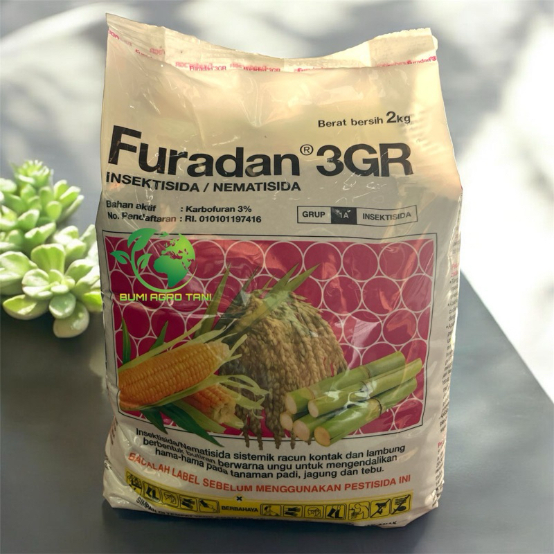 Jual INSEKTISIDA / NEMATISIDA FURADAN 3 GR KEMASAN 2 KG | Shopee Indonesia
