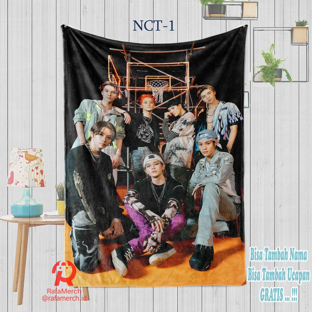 Jual Selimut Ganteng | Selimut KPop | Selimut Custom Boyband NCT ...