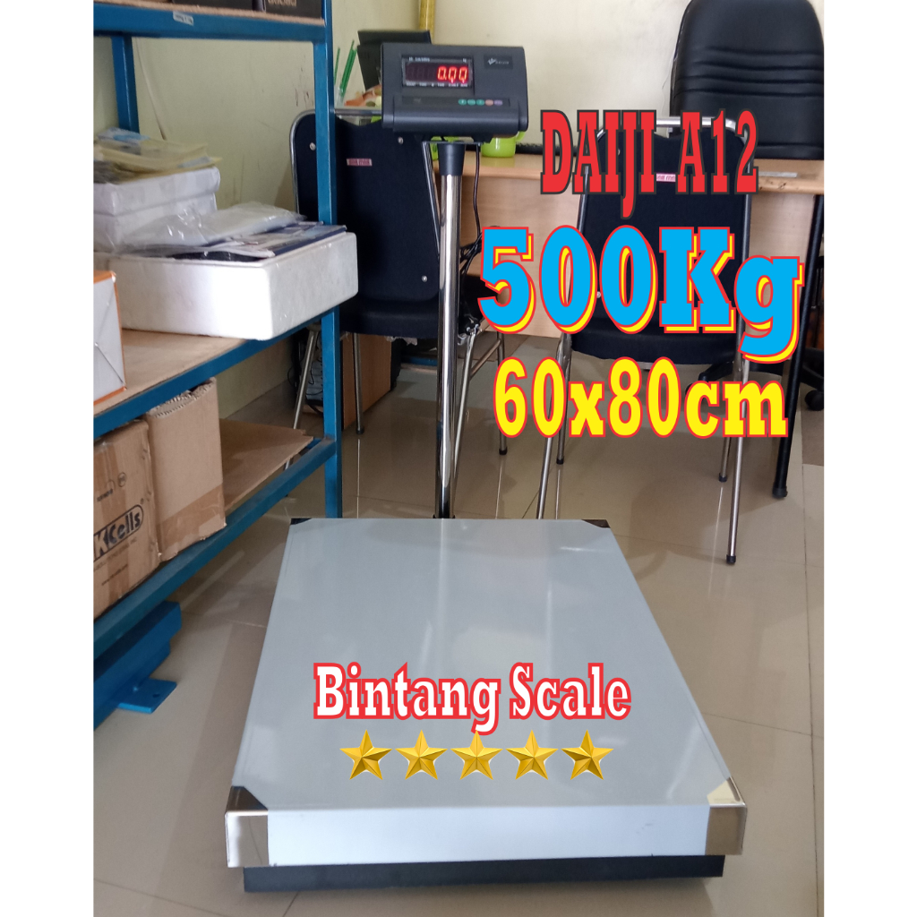 Jual Timbangan duduk digital 300kg & 500kg/Timbangan duduk Lantai digital/timbangan barang ...
