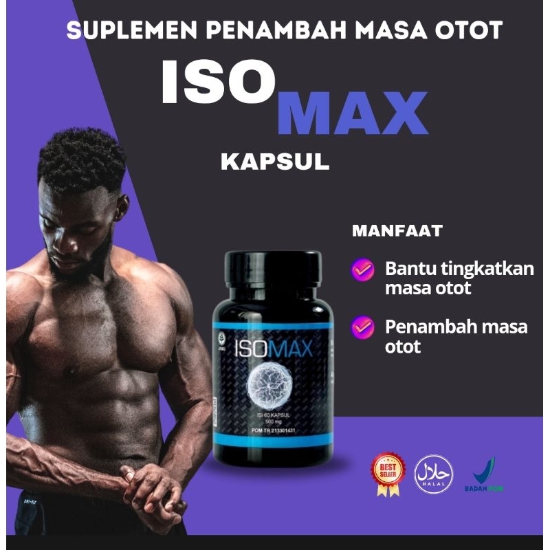 Jual Isomax Pembentuk Masa Otot-Suplemen Otot-Suplemen Gym Cocok buat ...