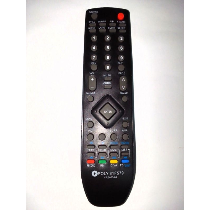 Jual Remote Remot TV LCD LED Polytron GRATIS Baterai | Shopee Indonesia