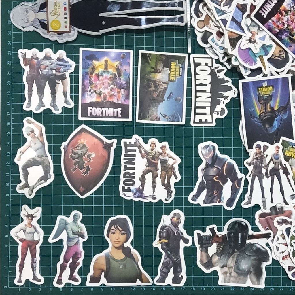 Jual Fortnite Sticker / Stiker Video Game Battle Royale dari Epic Games ...