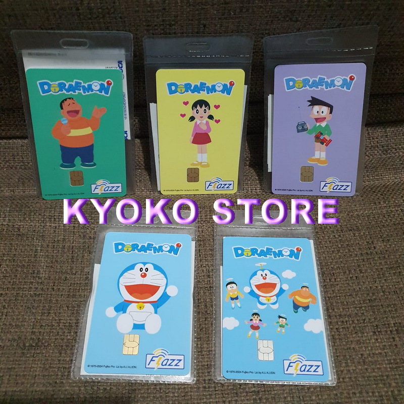 Jual Kartu Flazz Doraemon 2024 Nobita Shizuka Suneo Giant Doraemon Fly ...