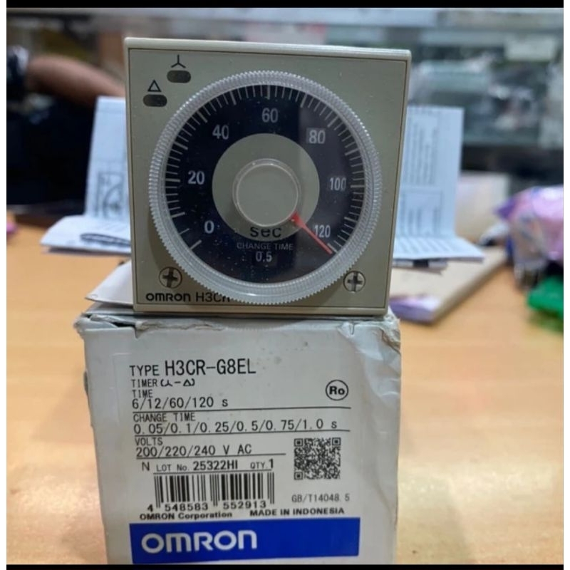 Jual OMRON H3CR-G8EL TIMER STAR DELTA 220V | Shopee Indonesia