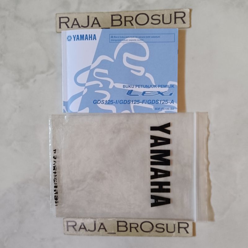 Jual Buku petunjuk pemilik/Manual book Yamaha Lexi 125 B3F 2018-2023 | Shopee Indonesia