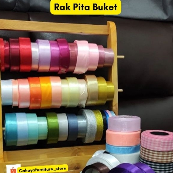 Jual Rak Pita Buket / Tempat Penyimpanan Pita | Shopee Indonesia