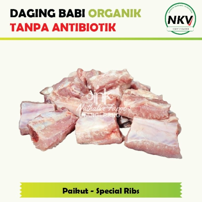 Jual Iga special / Special Ribs / Paikut - Babi Organik 300 gr | Shopee ...