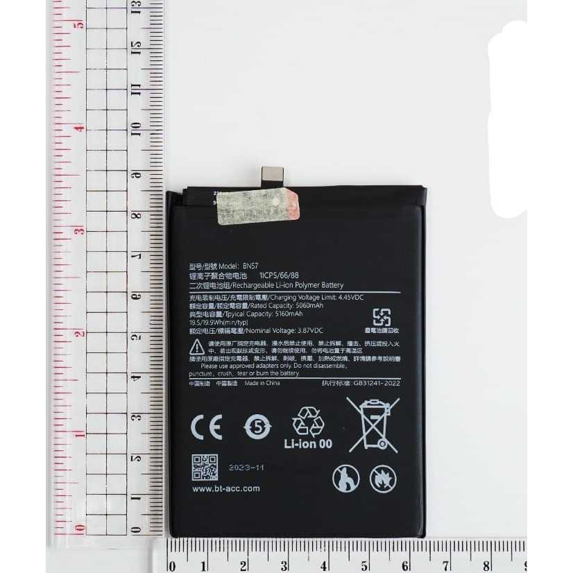 Jual Battery Baterai BT-ACC Xiaomi Poco X3 Pro / X3 Pro NFC / BN57 ...