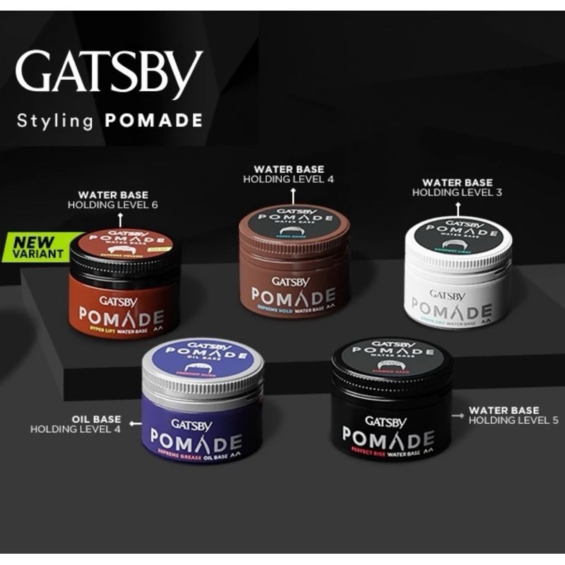 Jual GATSBY POMADE WATER BASE | Shopee Indonesia