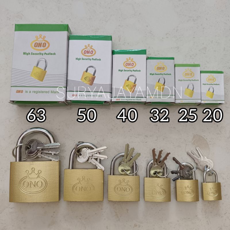 Jual GEMBOK KUNING / GEMBOK EMAS ONO 20MM KECIL MURAH MERIAH | Shopee ...