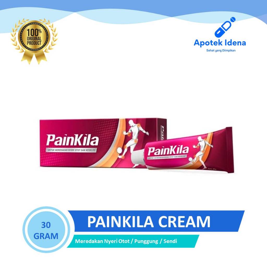 Jual PAINKILA CREAM 30gr - Meredakan Nyeri Sendi, Nyeri Otot, Sakit ...