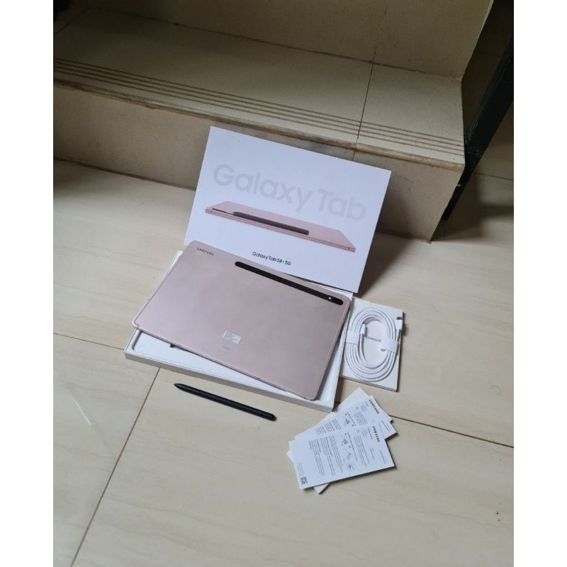 Jual Samsung Tab S8 plus 5G 8/256 GB S8+ Sein Fullset | Shopee Indonesia