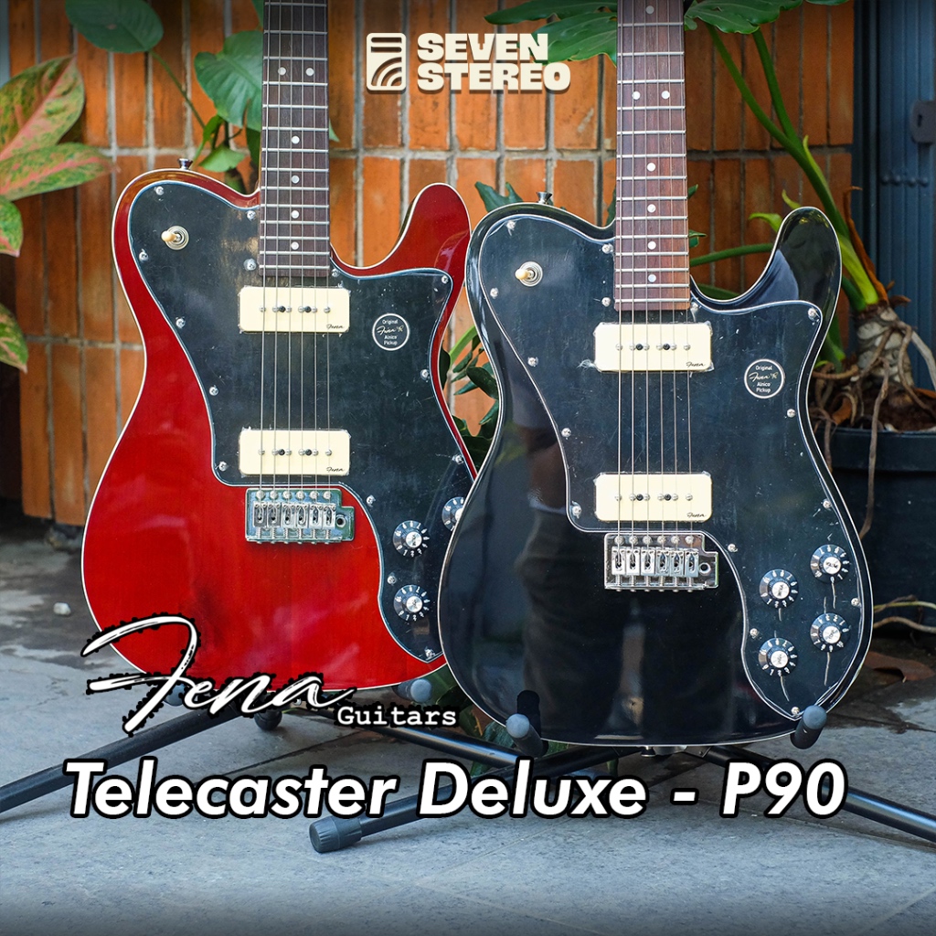 Jual Fena Telecaster Deluxe P90 Rosewood FB Electric Guitar | Shopee ...