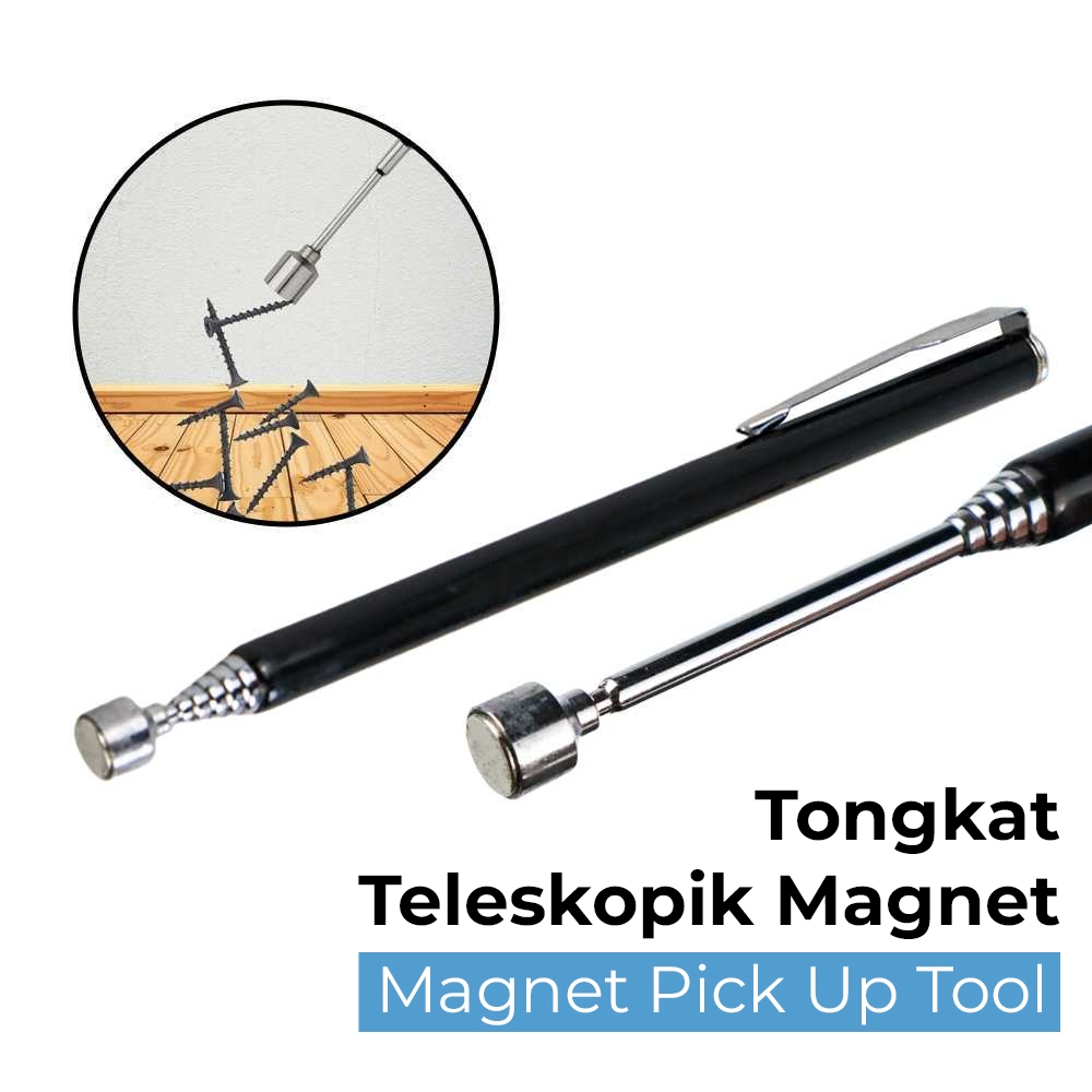 Jual PEN MAGNET STICK TELESKOPIK PULPEN MAGNET ( Tongkat Magnet ) Pick ...
