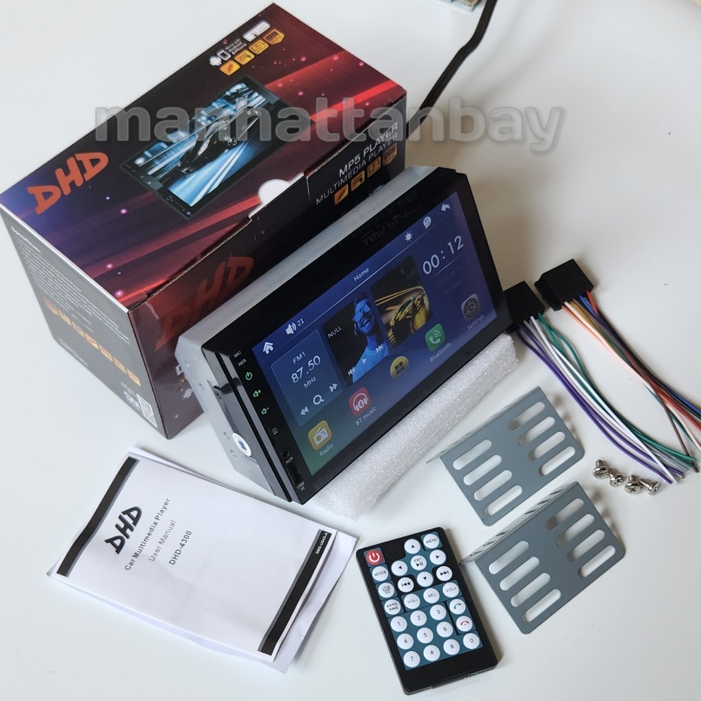 Jual Double Din Head Unit MP5 Player DHD-4300 | Shopee Indonesia