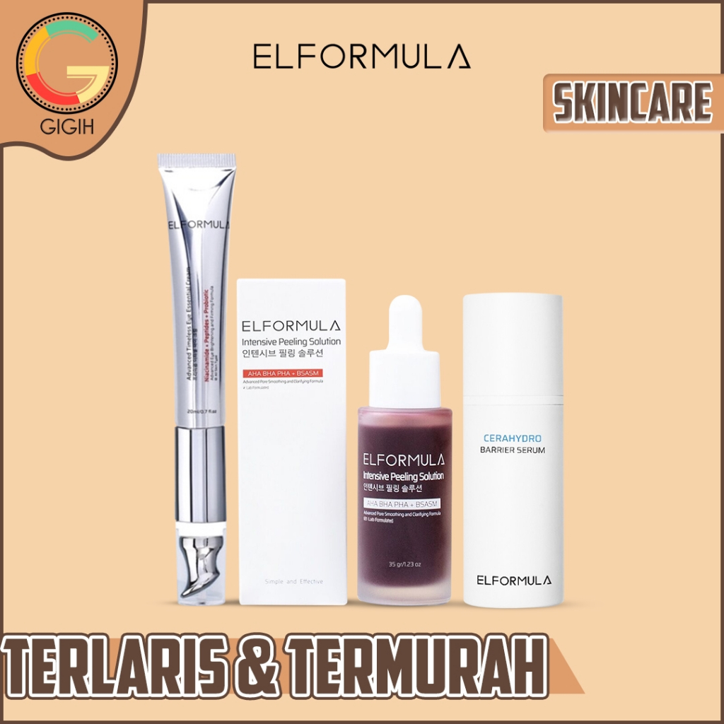 Jual ELFORMULA FACE SERUM PEELING & BARRIER SERUM / EYE CREAM ADVANCED ...