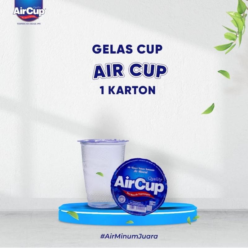Jual AIR CUP - AIR MINERAL KEMASAN GELAS 200ml / AIR CUP GELAS 200ml 1 ...