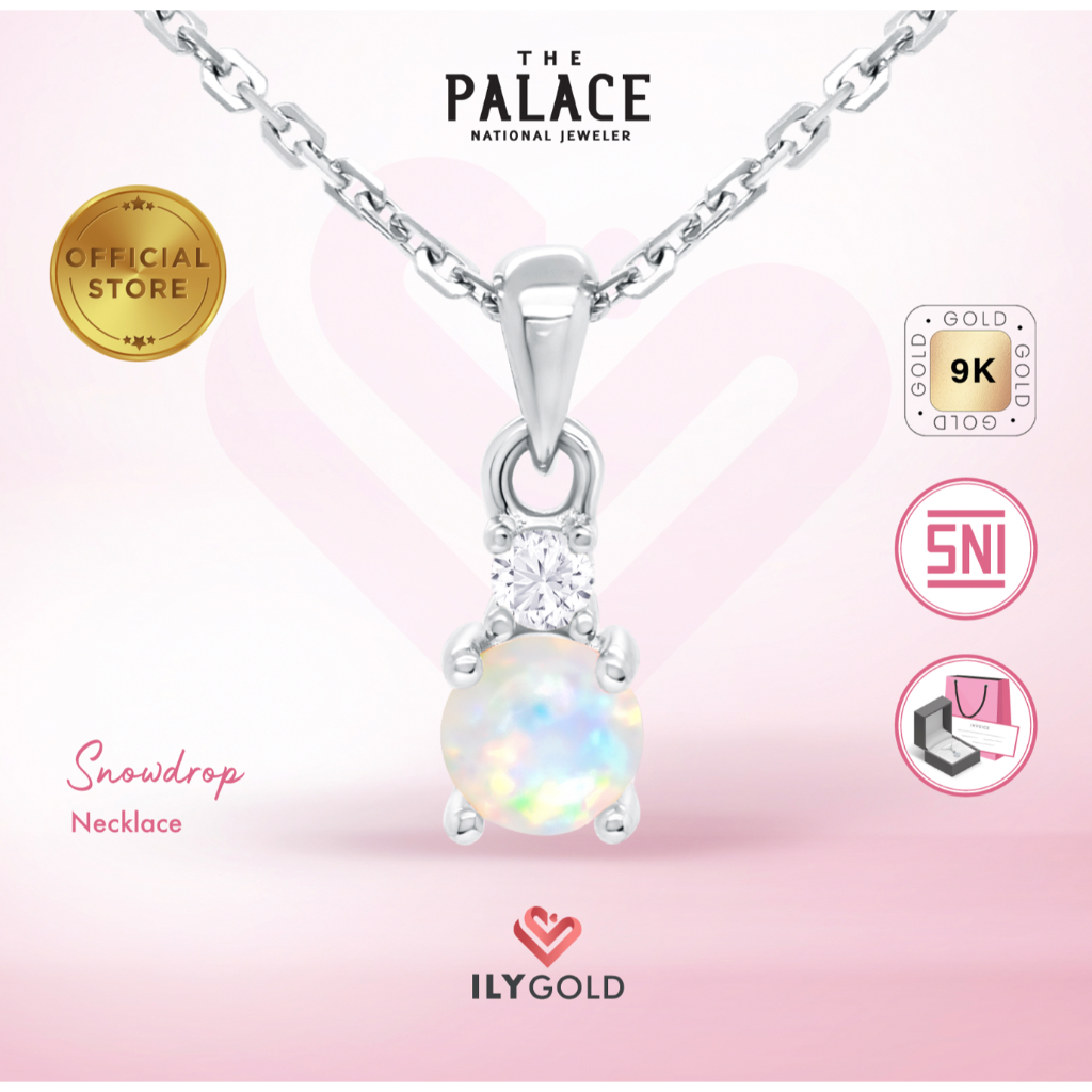 Jual ILY GOLD Snowdrop - Necklace / Kalung (liontin + kalung) | Shopee ...