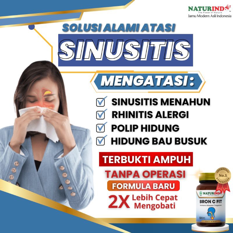 Jual Obat Sinusitis Hidung Bau Busuk Polip Hidung Sinusitis Akut ...