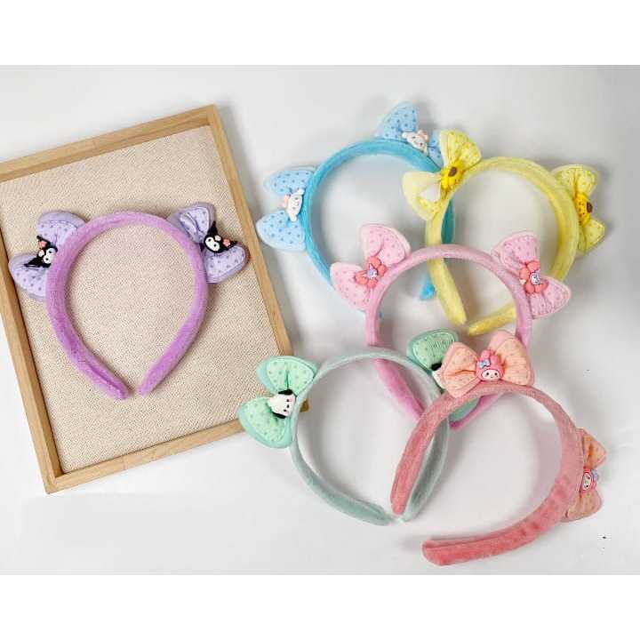 Jual Bando karakter SANRIO / BANDO ANAK LUCU TERBARU / Bando 2 boneka ...