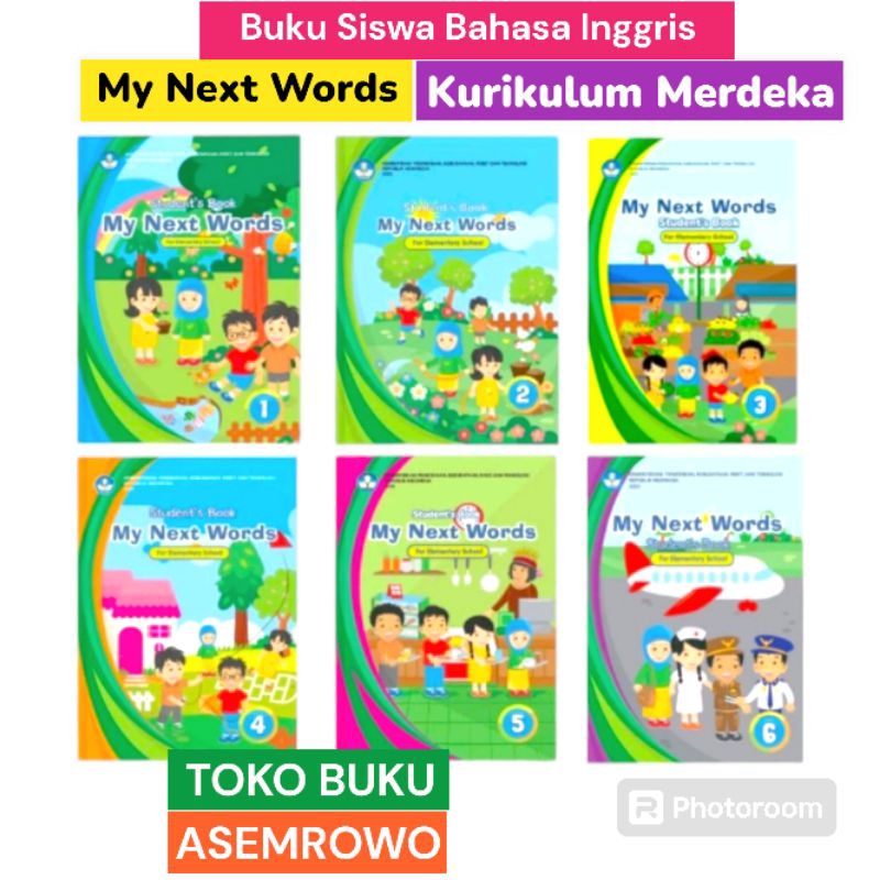 Jual Buku Bahasa Inggris My Next Worlds SD/Mi Kurikulum Merdeka Diknas | Shopee Indonesia