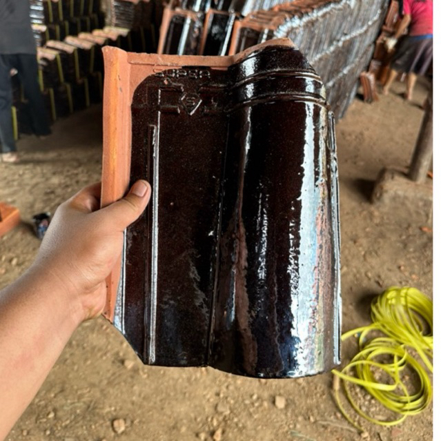 Jual Genteng Morando Glazur Brown Jatiwangi | MERK SINARMAS SUPER ...