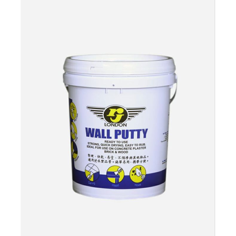 Jual PLAMUR TEMBOK/PLAMIR TEMBOK/RJ LONDON UKURAN 25 kq/WALL PUTTY RJ ...