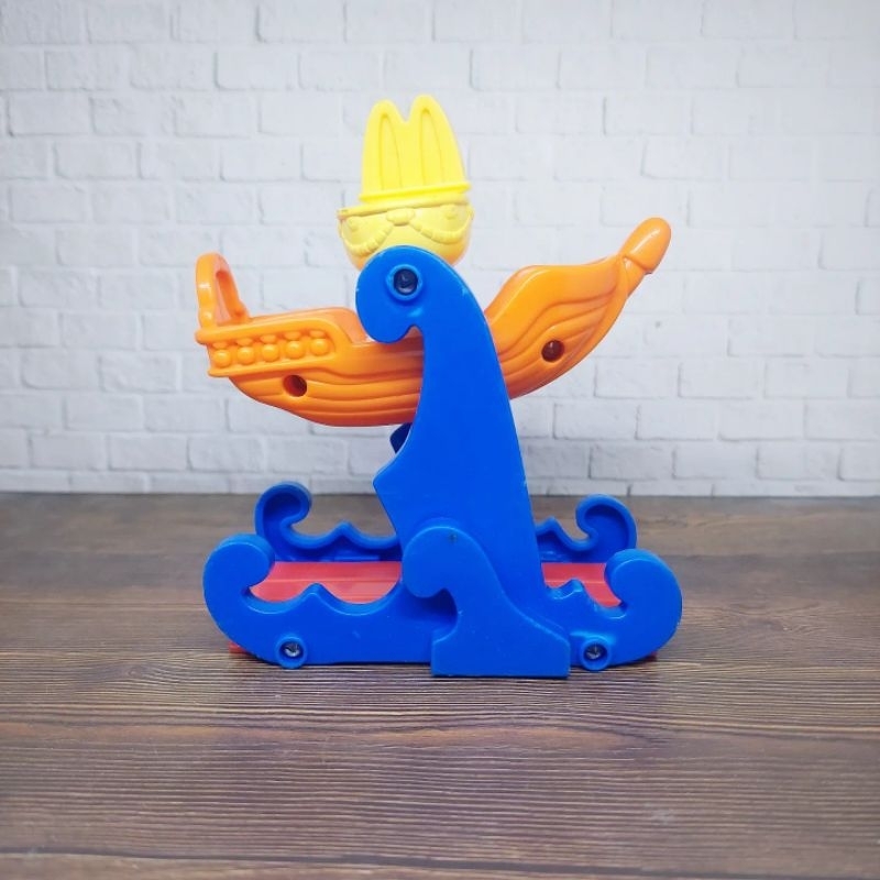 Jual Vintage Devil grimace McDOnalds 1999, Figure maskot mcd kapal ...