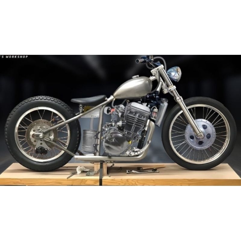 Jual frame rangka Chopper plus tangki by request | Shopee Indonesia