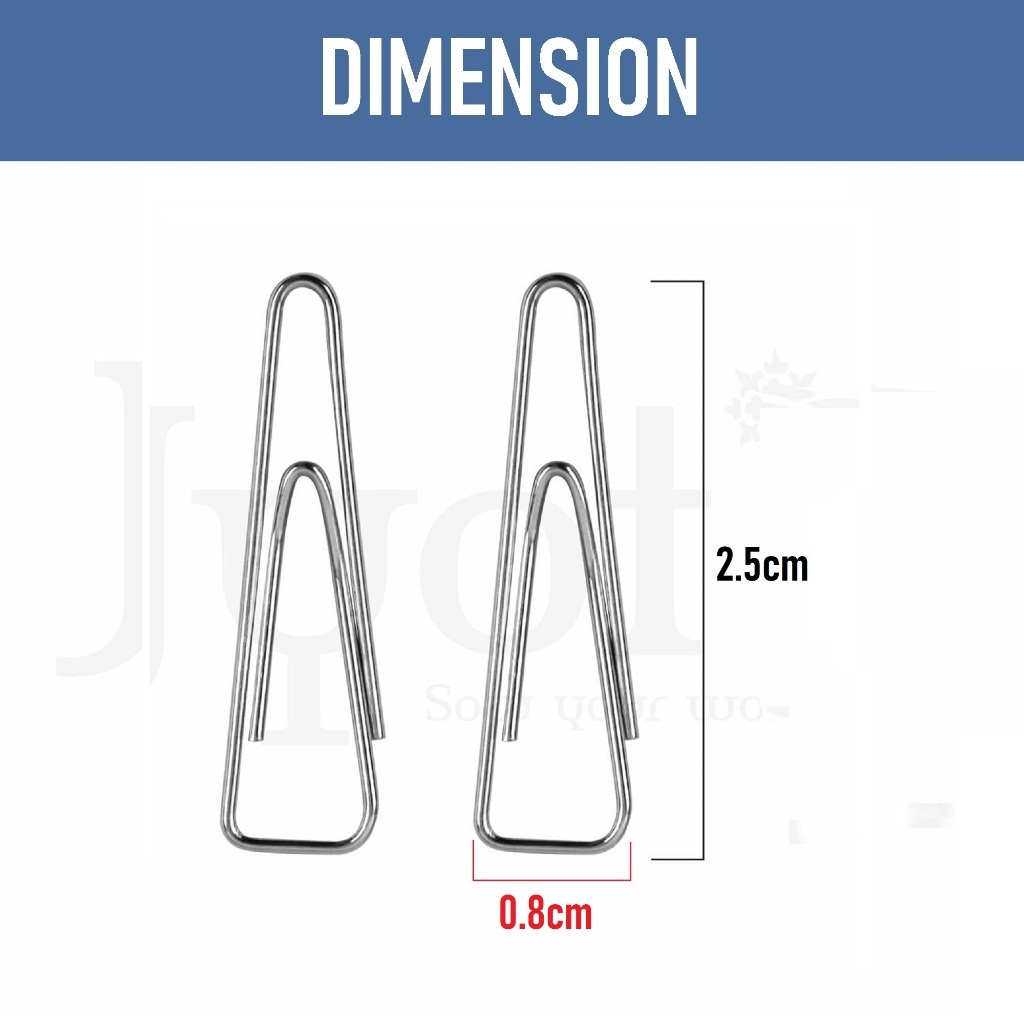 Jual Penjepit Kertas / Paper Clip Kecil / Klip Kecil / Metal Klip ...